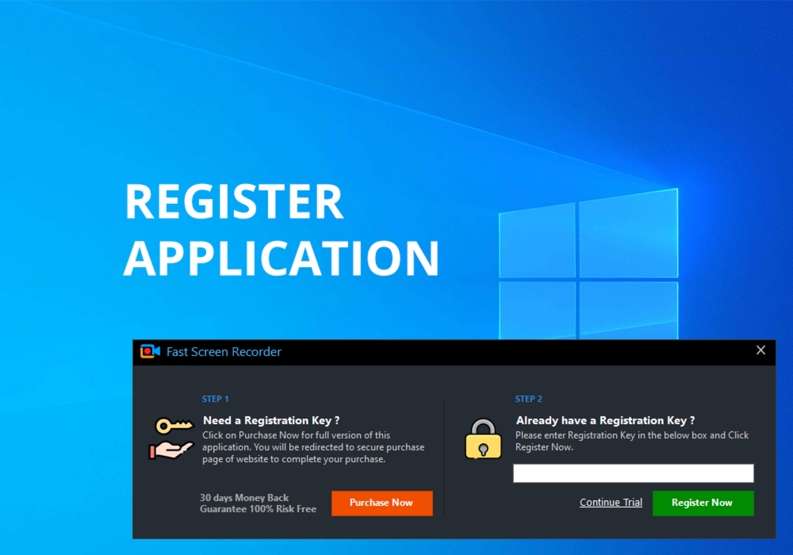 Fast Screen Recorder for PC Windows 2.1.0.12 Download