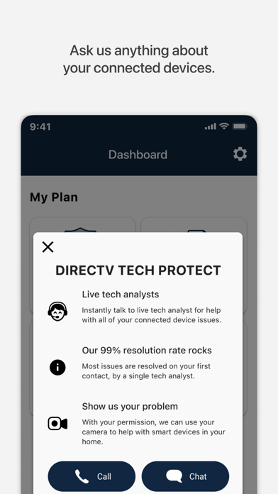 DIRECTV TECH PROTECT for iOS (iPhone/iPod touch) - Free Download at AppPure