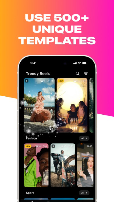 Reels maker & Subtitles - Flix for iOS (iPhone) - Free Download at AppPure