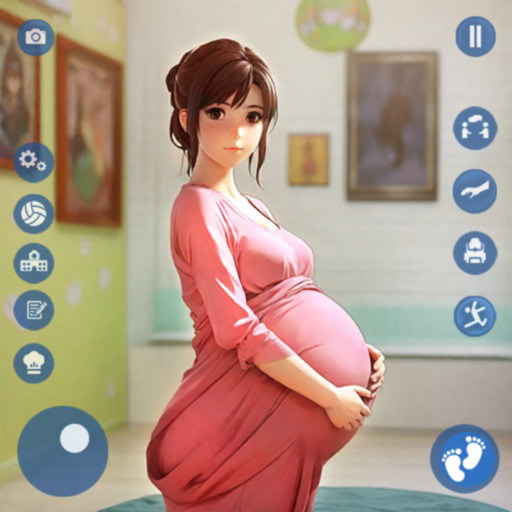 Pregnant Mother Anime Life لنظام Ios Iphone Ipad Ipod Touch قم