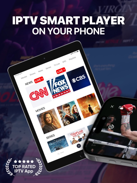 IPTV Smarters Player TV PRO for iOS (iPhone/iPad/iPod touch) - Free ...