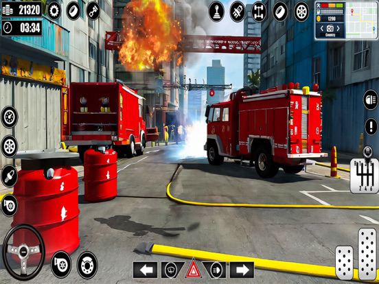 Fire Truck Simulator 3D Games for iOS (iPhone/iPad/iPod touch) - Free ...