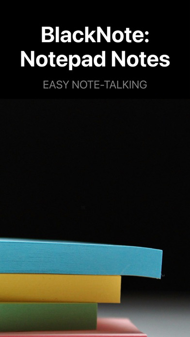 BlackNote Notepad Notes for iOS (iPhone/iPad/iPod touch) - Free ...