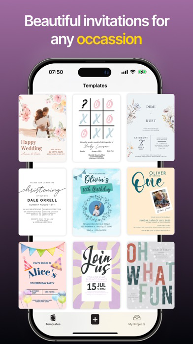 Invitation Maker: Event Cards for iOS (iPhone/iPad/iPod touch) - Free ...