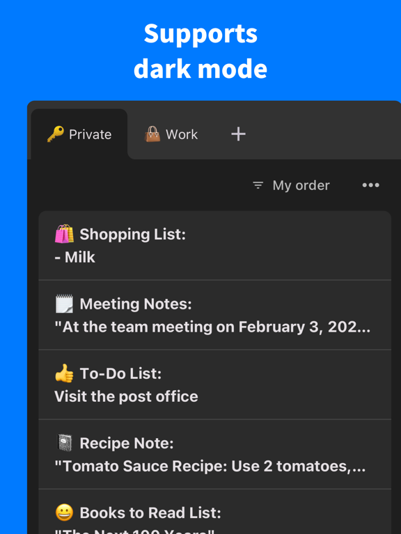 Laden Sie Simple Notes - Notepad & Tab für iOS (iPhone/iPad/iPod touch ...