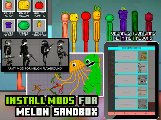 Addons for Melon Sandbox Pro 2 for iOS (iPhone/iPad/iPod touch) - Free Download at AppPure