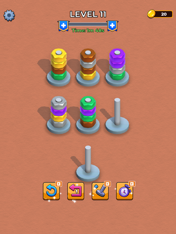 Screw Sort for iOS (iPhone/iPad/iPod touch) - Free Download at AppPure