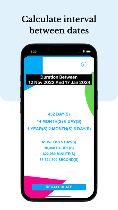 Date Calculator, Easy Dates for iOS (iPhone/iPad/iPod touch) Latest ...