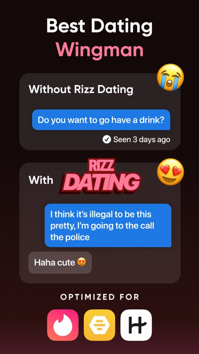 AI Rizz Dating - Pickup Lines para iOS (iPhone) - Baixar Grátis no AppPure