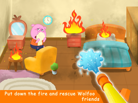 Laden Sie Wolfoo's Team: Fire Safety für iOS (iPhone/iPad/iPod touch ...