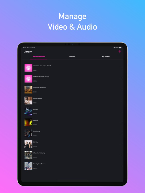 MB3 Unlimited Video MP3 Player for iOS (iPhone/iPad/iPod touch) - Free ...