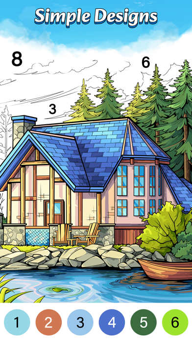 Color Oasis - Color by Number for iOS (iPhone/iPad/iPod touch) - Free ...