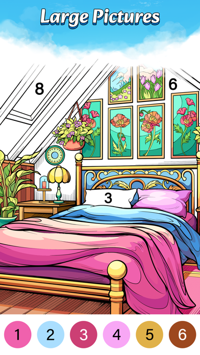 Color Oasis - Color by Number for iOS (iPhone/iPad/iPod touch) - Free ...