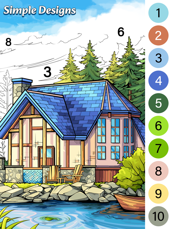 Color Oasis - Color by Number for iOS (iPhone/iPad/iPod touch) - Free ...