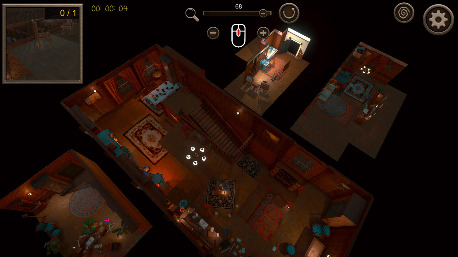 Hidden Old House Top-Down 3D for PC Windows Download