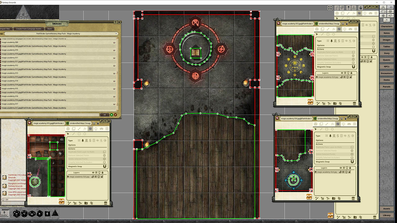 Fantasy Grounds - Pathfinder RPG - GameMastery Map Pack: Magic Academy ...