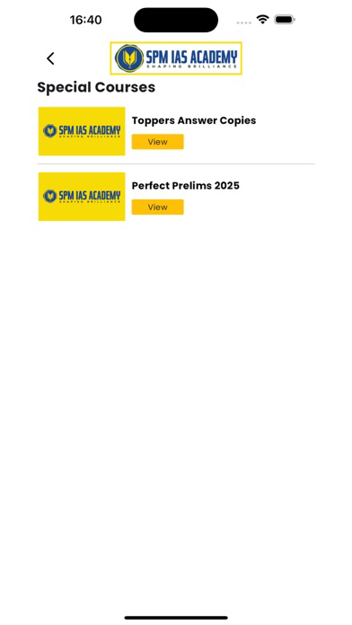 SPM IAS Academy for iOS (iPhone/iPad) - Free Download at AppPure