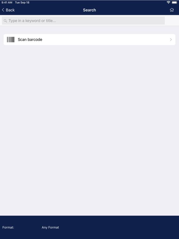 UFS Libraries para iOS (iPhone/iPad/iPod touch) - Baixar Grátis no AppPure
