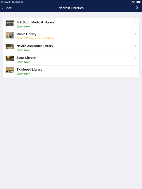 UFS Libraries para iOS (iPhone/iPad/iPod touch) - Baixar Grátis no AppPure