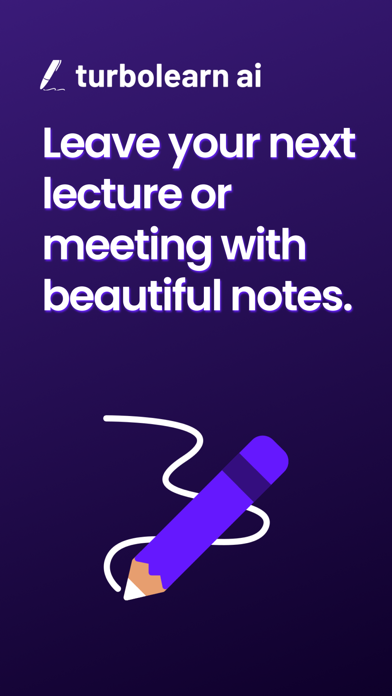 Turbolearn - AI Note Taker for iOS (iPhone) - Free Download at AppPure
