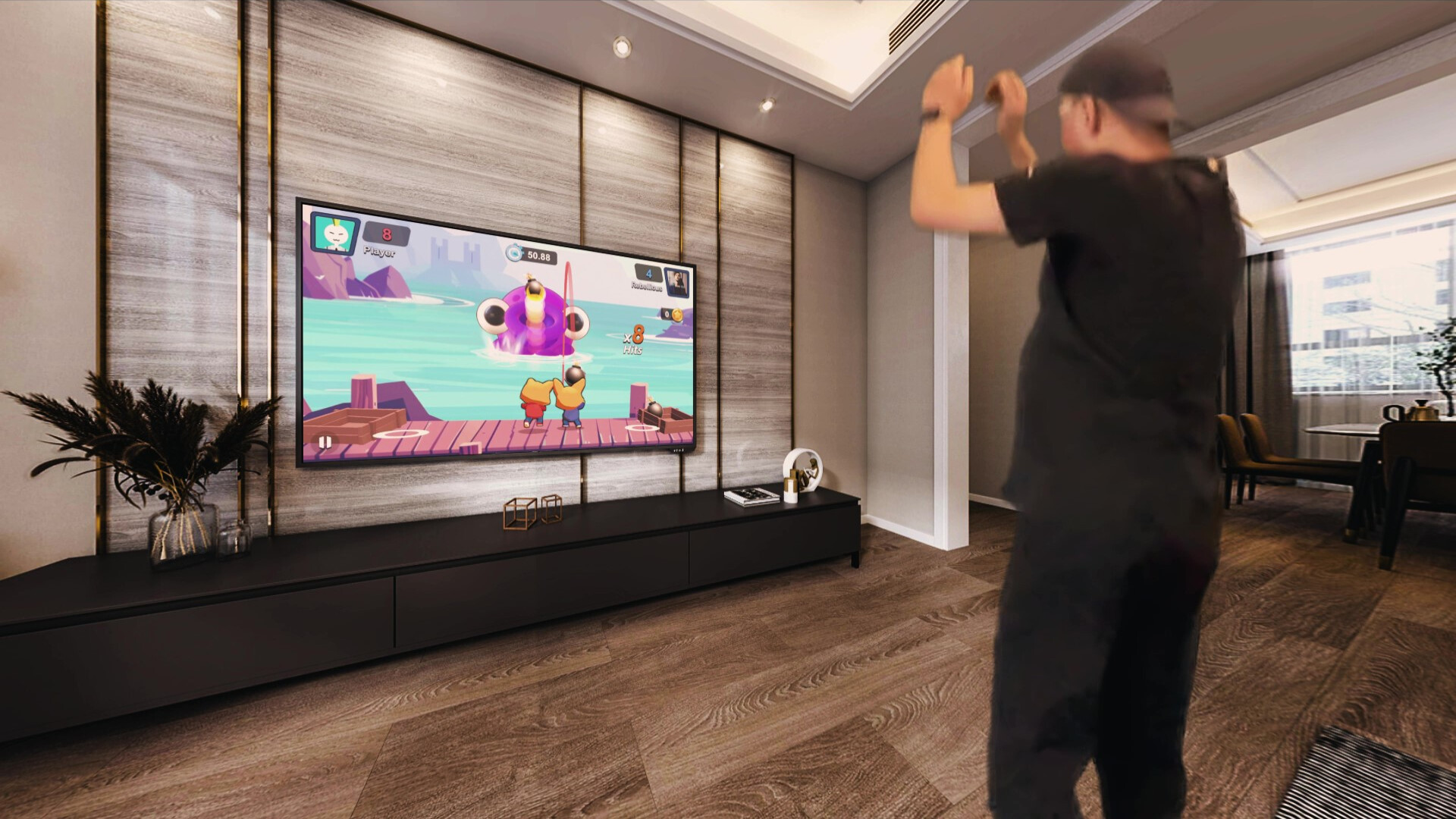 Sports Party Motion Sensing Fitness Game for PC Windows Download