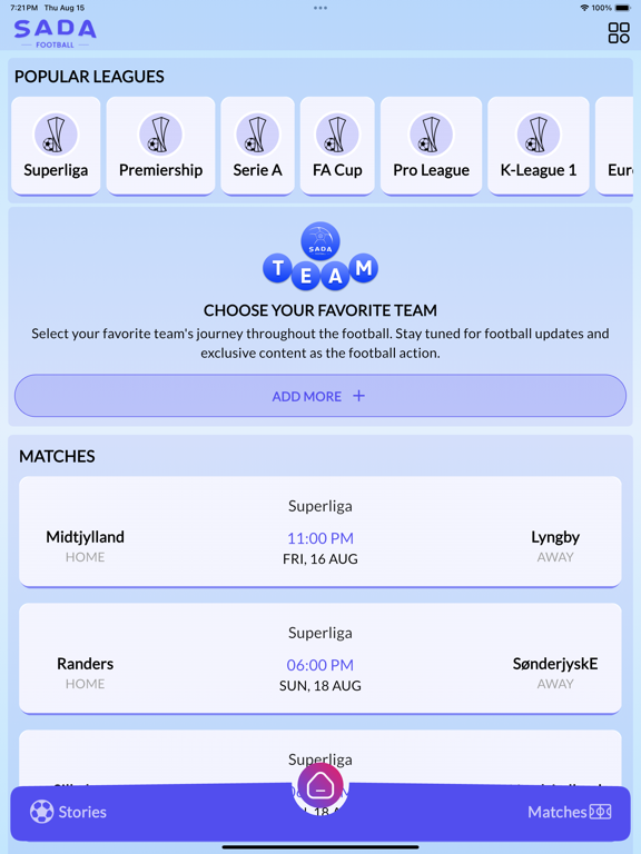 Sada Football for iOS (iPhone/iPad/iPod touch) - Free Download at AppPure