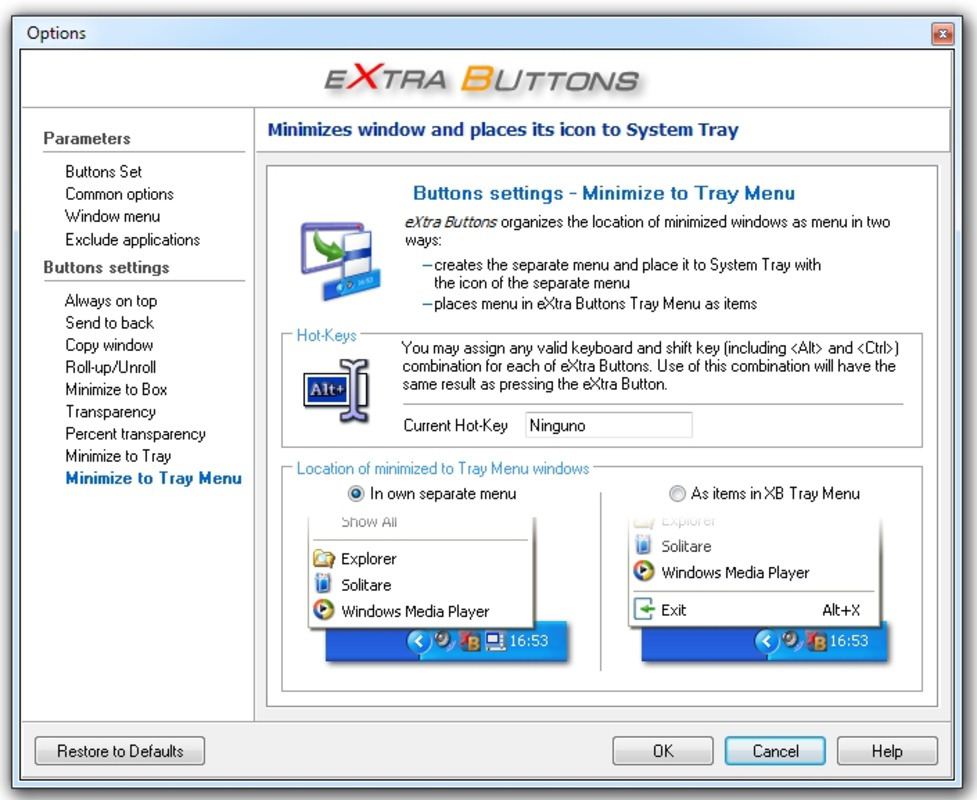 eXtra Buttons for PC Windows 2.2.5 Beta Download