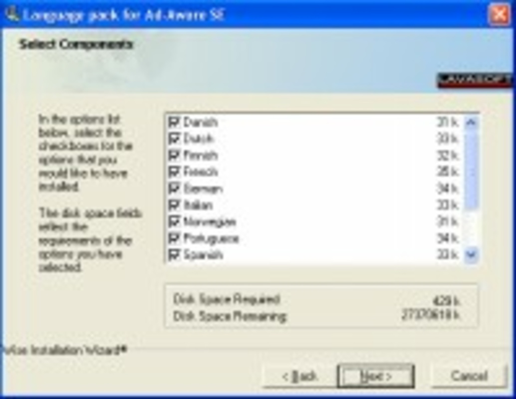 Ad-Aware SE language-pack for PC Windows 1.10 Download