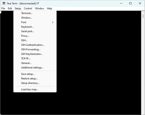 Tera Term for PC Windows 5.5.0 Download