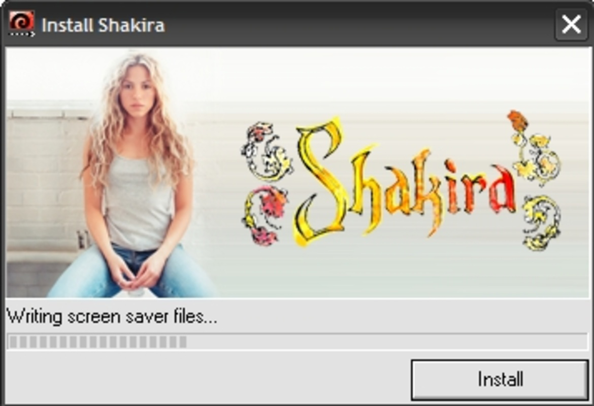 Shakira Screensaver for PC Windows 1.0 Download