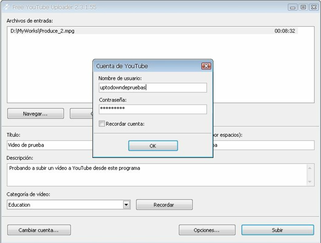 Free YouTube Uploader for PC Windows 4.0.61.627 Download