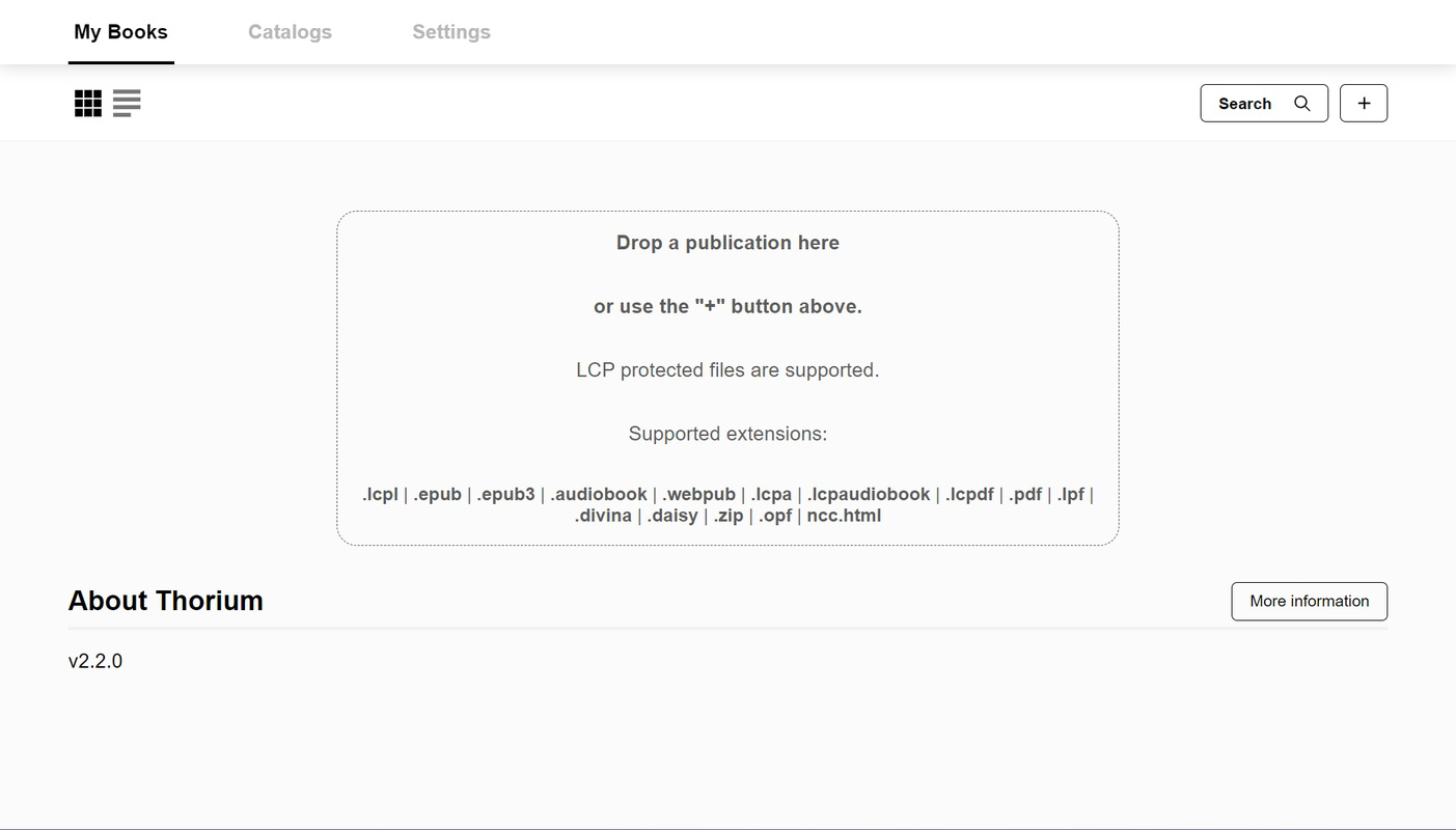 Thorium Reader for PC Windows 3.2.2 Download