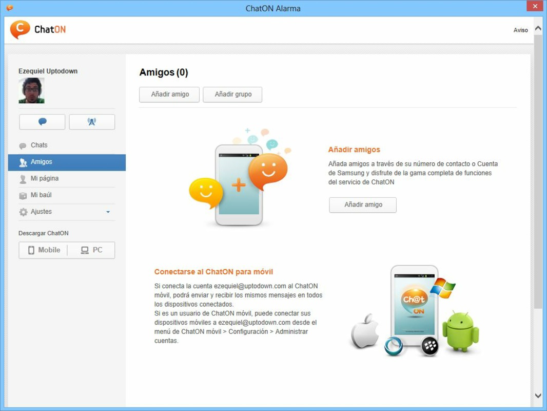 Samsung ChatON for PC Windows 1.01 Download