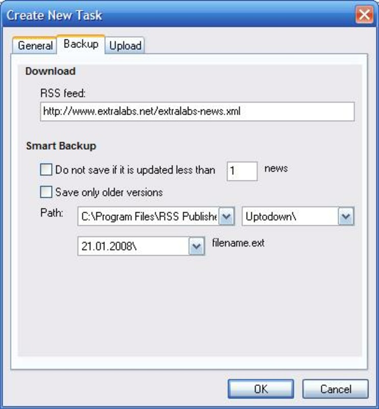 RSS Publisher for PC Windows 1.7 Download