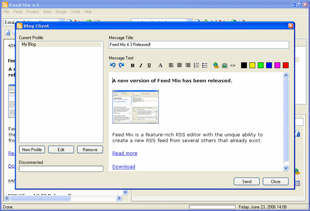 Feed Mix for PC Windows 4.96 Download