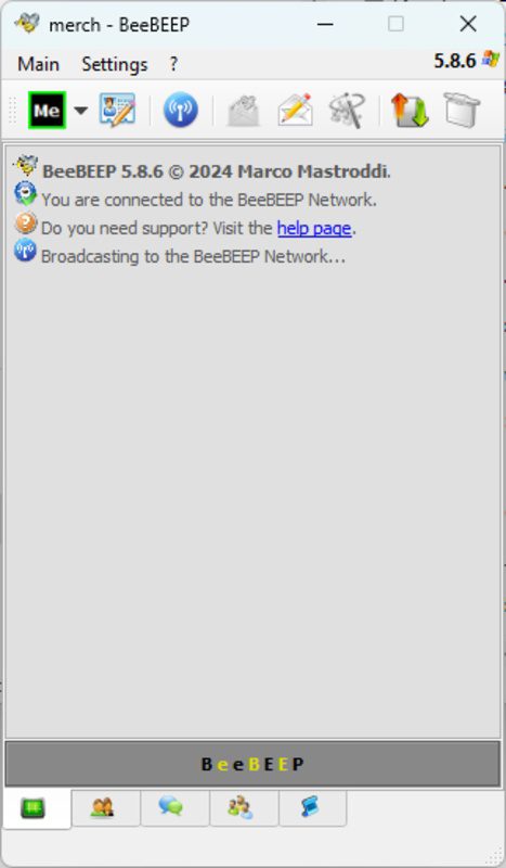BeeBEEP for PC Windows 5.8.6 Download