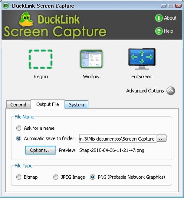 DuckLink Screen Capture for PC Windows 2.7 Download