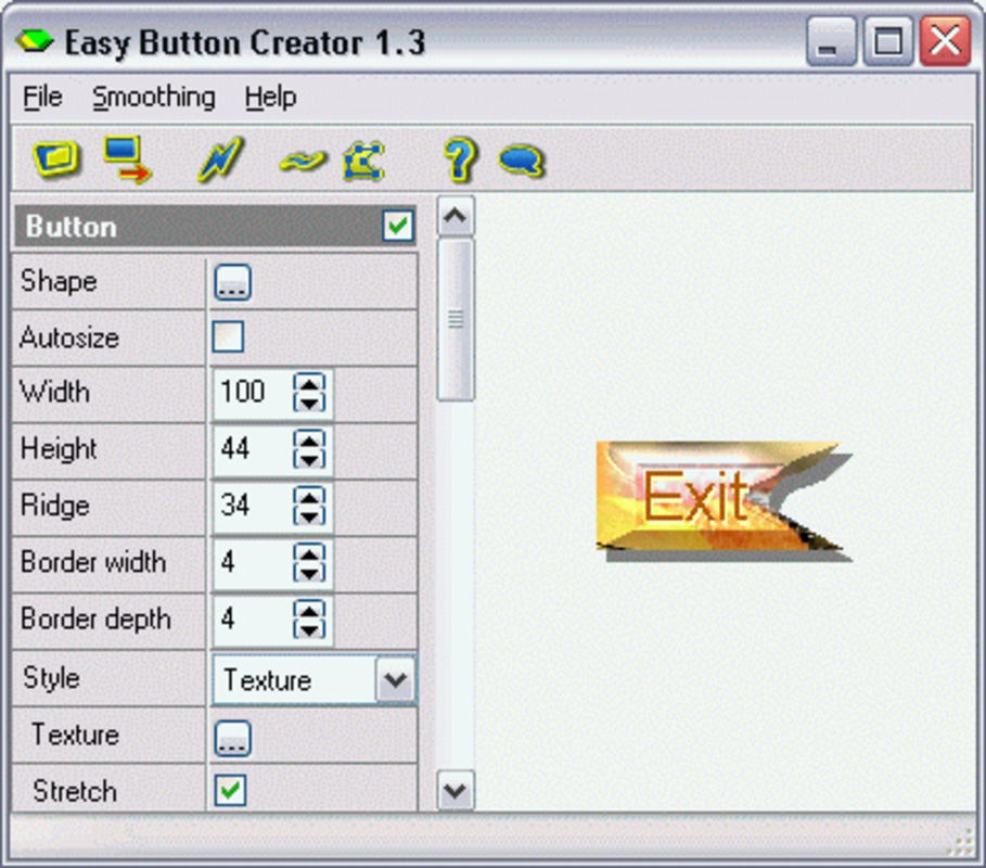 Easy Button Creator for PC Windows 2.1 Download