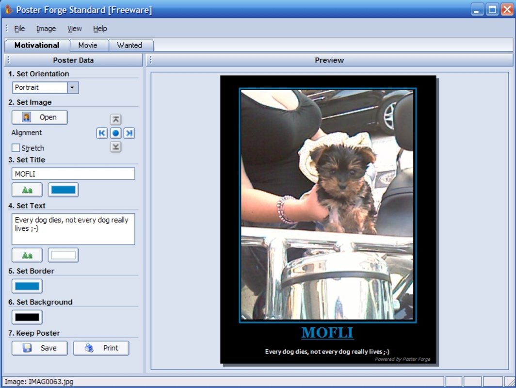 Poster Forge for PC Windows 2.02 Download