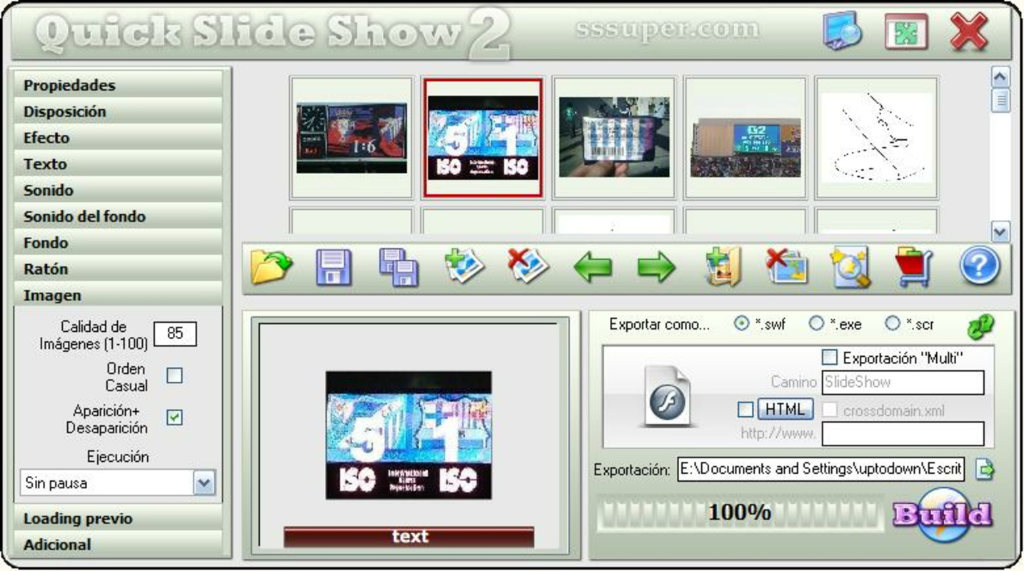 Quick Slide Show for PC Windows 2.33 Download