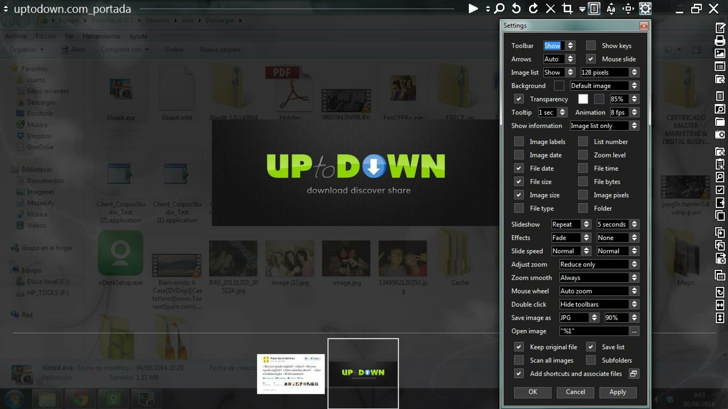 Xlideit Image Viewer for PC Windows 1.0.140804 Download