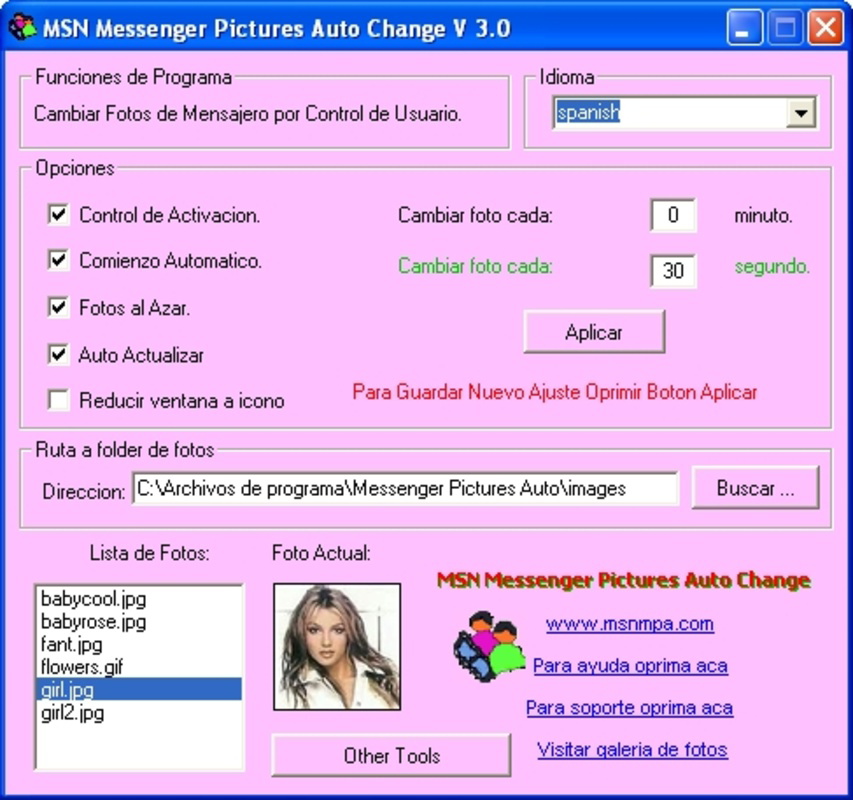 Download Messenger Pictures Auto Latest 3.0 for Windows PC