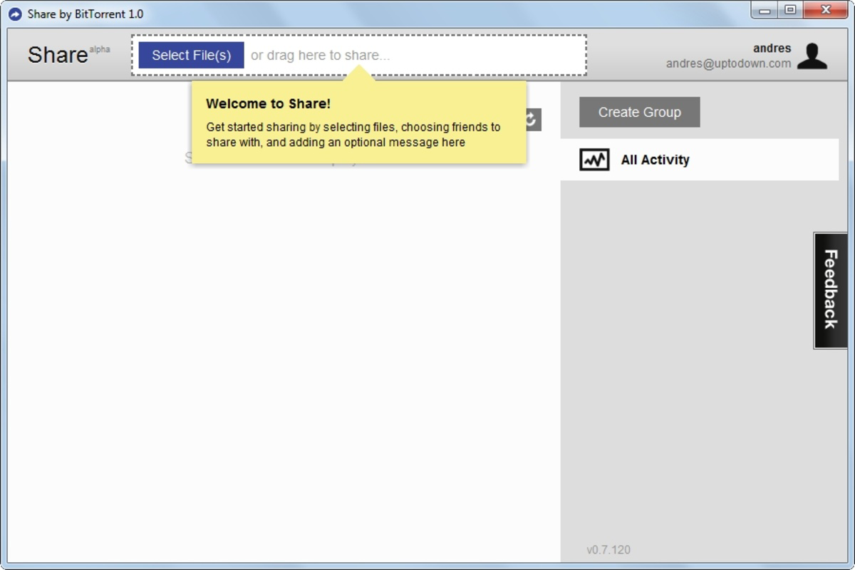 Share for PC Windows 1.0 Download