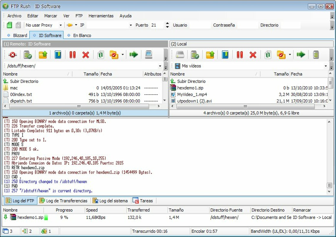 FTPRush for PC Windows 3.5.7 Download