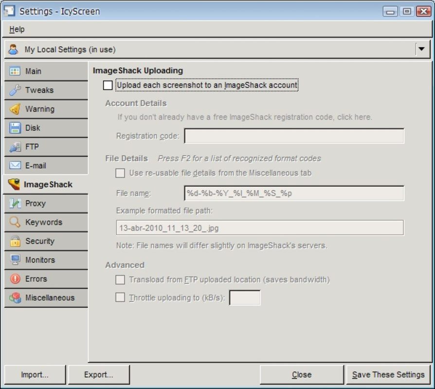 IcyScreen for PC Windows 4.14 Download