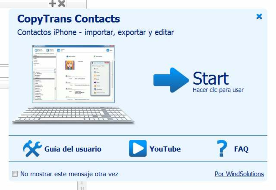 CopyTrans Contactos for PC Windows 2.309 Download