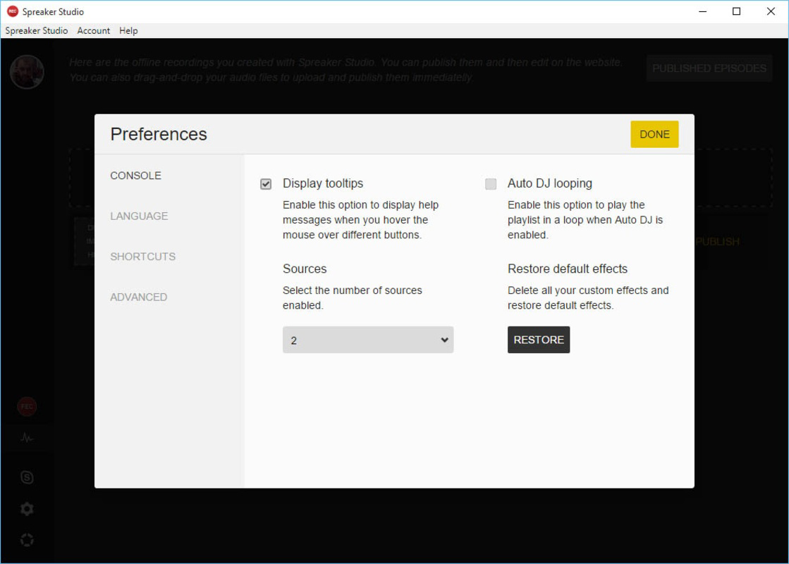 Spreaker Studio for PC Windows 1.0.11 Download