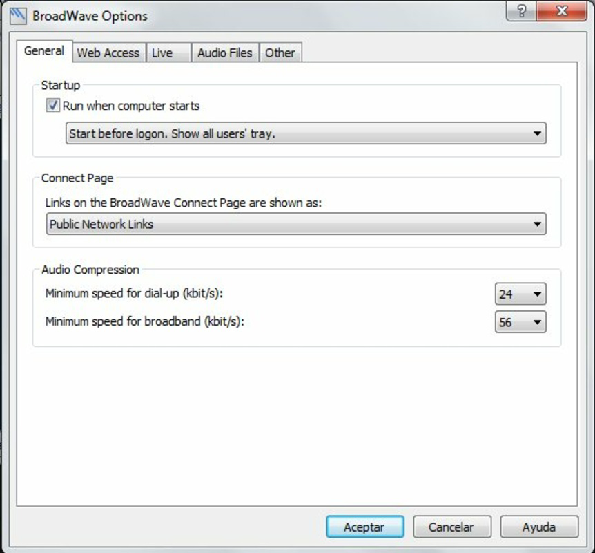 BroadWave Streaming Audio for PC Windows 1.29 Download
