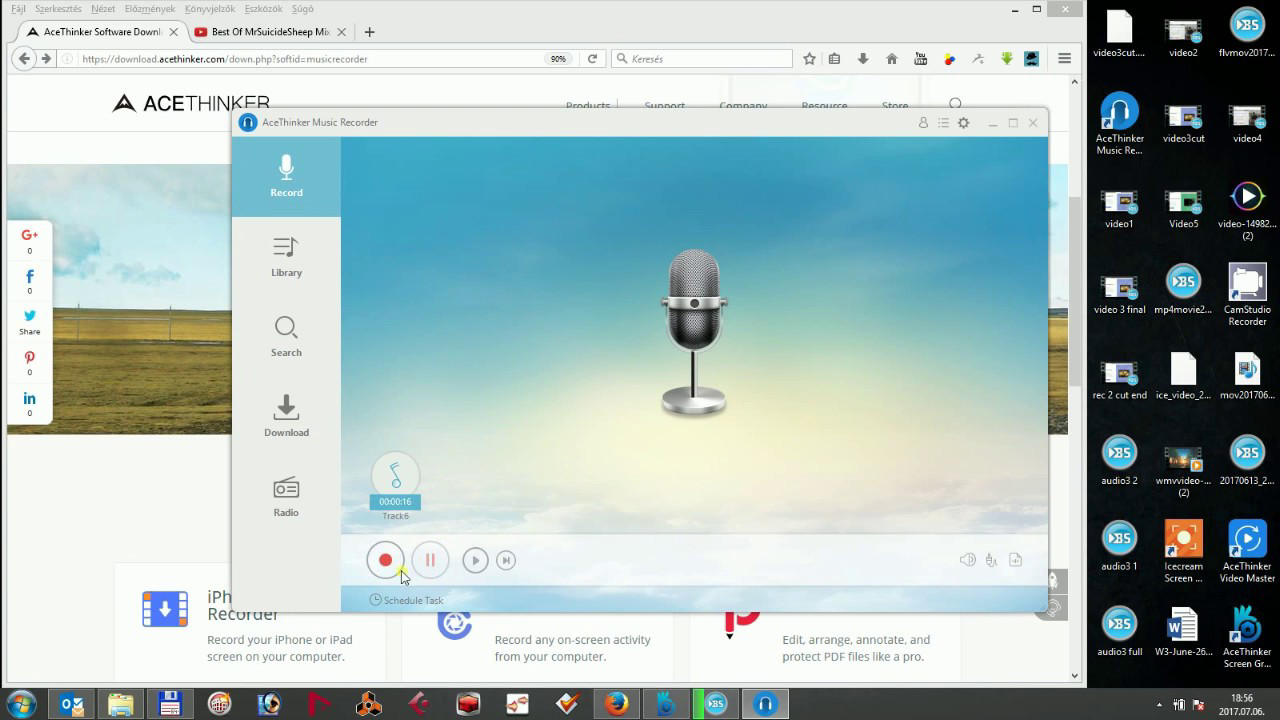 AceThinker Music Recorder for PC Windows Download