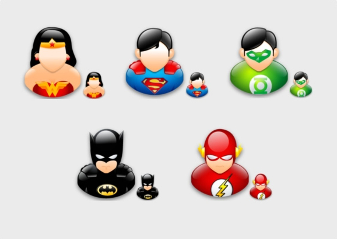 Super Hero Icons for PC Windows Download